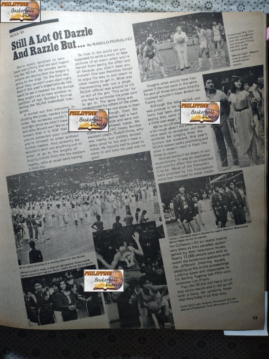1981 NCAA Opening - Gamenatin - Sports Magazine