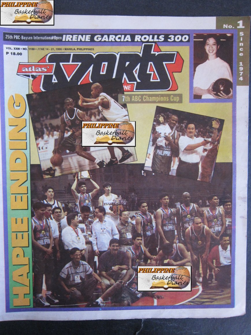 1996 7TH ABC CHAMPIONS CUP MANILA PHILS - HAPEE TOOTPASTE - Gamenatin ...
