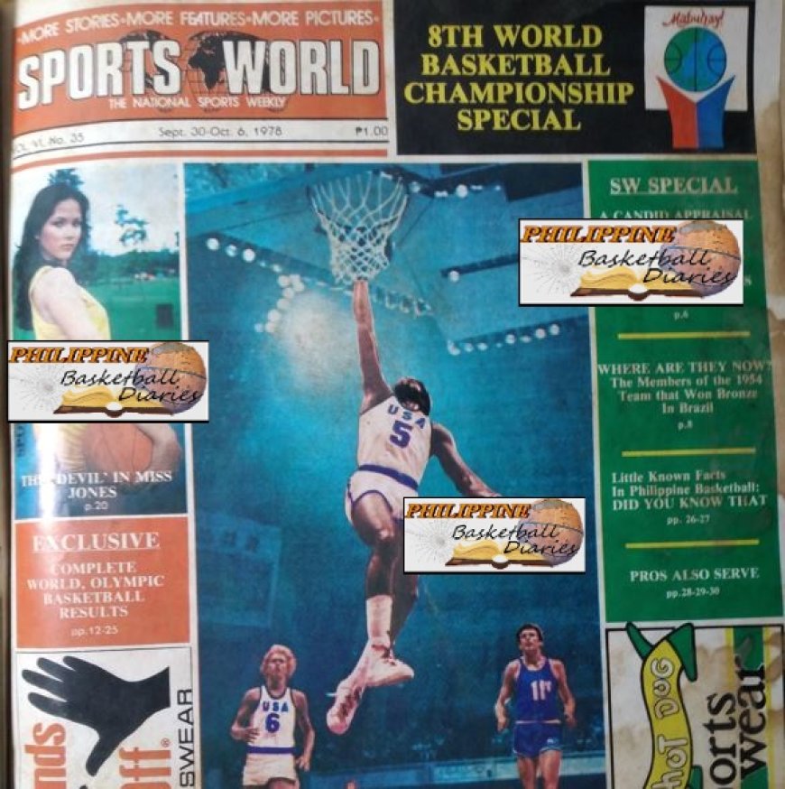 Yugoslavia wins 8th WBC 1978 (FIBA), USA places 5th and foreign ...