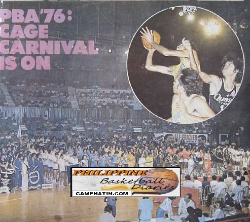 PBA Opening 1976 - Gamenatin - Sports Magazine