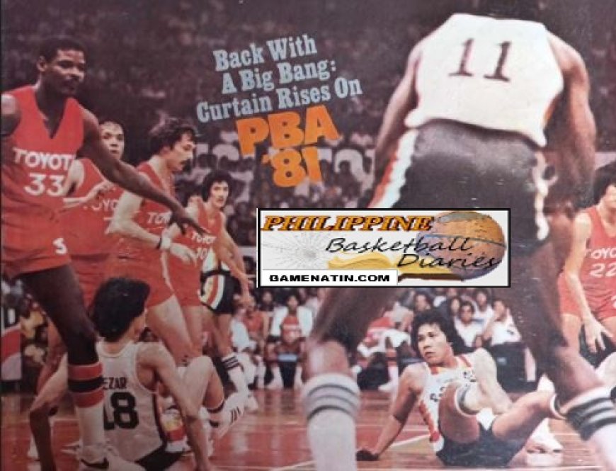 PBA Opening 1981 - Gamenatin - Sports Magazine