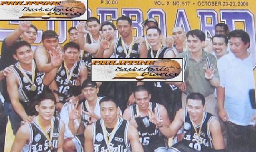 Sports Event Flashback : UAAP DLSU Champion 2000 - Gamenatin - Sports ...