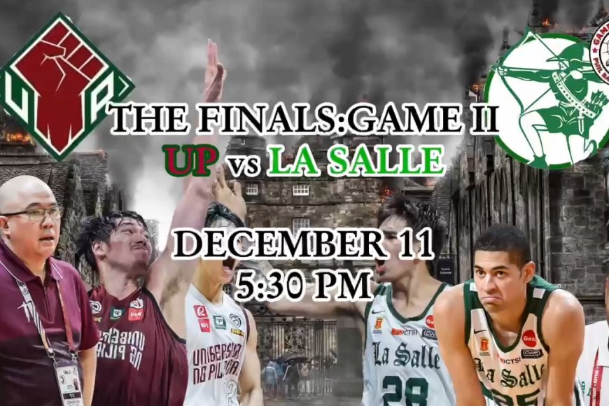 UAAP 2024 Finals Game 2 - Gamenatin - Sports Magazine